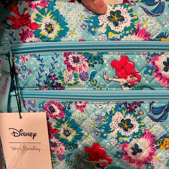 Vera Bradley | Bags | Disney Triple Zip Hipster Crossbody Bag | Poshmark